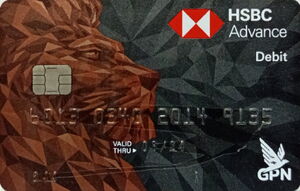 Bank Card: HSBC Advance Debit - GPN (HSBC, IndonesiaCol:ID-GM-0148.01 💳