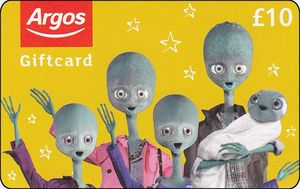 Gift Card: Aliens (Argos, United Kingdom of Great Britain & Northern ...