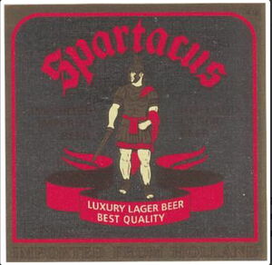 Drink Label: Spartacus (Oranjeboom Bierbrouwerij, NetherlandsCol:NL-BEER-038375
