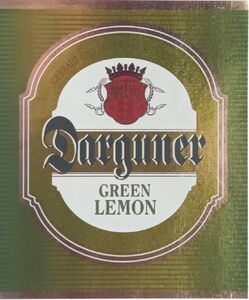 Drink Label: Darguner Green Lemon (Darguner Brauerei, Germany, Federal ...