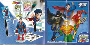 Meal Toy: Superman (Kinder Surprise, Europe(Maxi - Justice League) Col ...