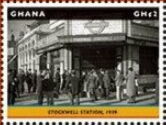 Stamp: London Subway Stations (Ghana(London Subway (2013)) Mi:GH 4221 ...