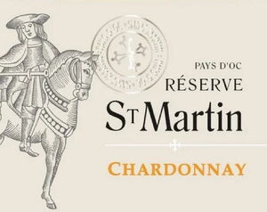 Drink Label: Réserve St Martin Chardonnay (Les Vignerons du Val d ...