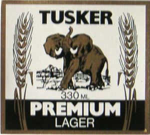 Drink Label: Elephant - Premium Lager (Kenya Breweries, KenyaCol:KE ...