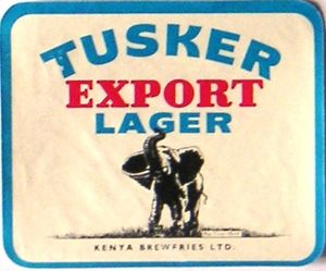 Drink Label: Elephant Export Lager (Kenya Breweries, KenyaCol:KE-BEER ...