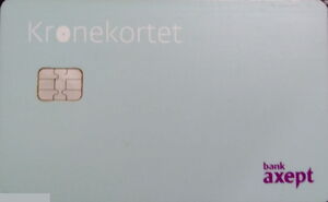 Tarjeta de Banco: Bank Axept. Kronecortet (Bank Axept, NoruegaCol:NO-GM ...