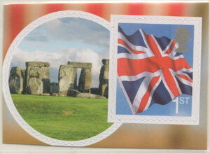 Stamp: Flag - From Smilers Sheet (United Kingdom of Great Britain ...