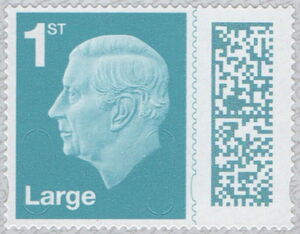 邮票: King Charles III - Security code M23L MAIL (英国(King Charles III ...
