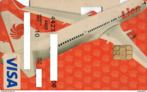 Bank Card: Lion Air (Bank BII, IndonesiaCol:ID-VI-0134