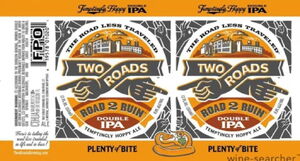 Drink Label: Two Roads - Road 2 Ruin Double IPA (Two Roads Brewing Co ...