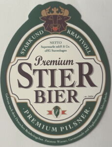 Drink Label: Stier Premium Bier (Darguner Brauerei, Germany, Federal ...