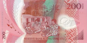 Banknote: 200 Vatu (Vanuatu(2006-2021 Issue) Wor:P-12b