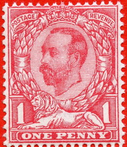 Stamp: King George V (United Kingdom of Great Britain & Northern ...