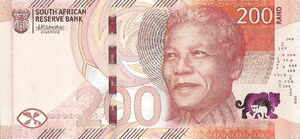 Banknote: 200 Rand (South Africa(2023 ND "Modified Animal Designs ...