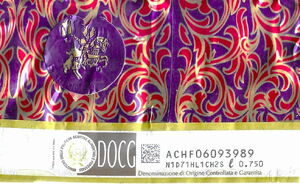 Drink Label: Gabbiano Cavaliere D'Oro Chianti (Beringer Blass Italia S ...