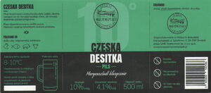 Drink Label: Czeska Desitka (Browar Maryensztadt, PolandCol:PL-BEER-012073