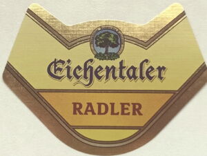 Drink Label: Eichentaler Radler (Getranke A.G.,Landsberg, Germany ...