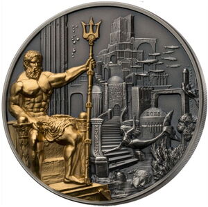 Coin: 20 Dollars (Epic Places - Atlantis) (Cook Islands(2022~Today ...