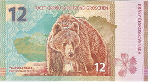 Banknote: 12 Fantasy (Fantasy Issues(Gabris banknote) Col:GM-CZH-2022-12-MG