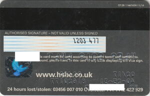 Bank Card: HSBC - Premier (HSBC, United Kingdom of Great Britain ...