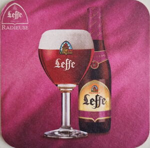 Beer Coaster: Leffe radieuse (AB InBev, Belgium(Leffe - Türkiye) Col:BE ...
