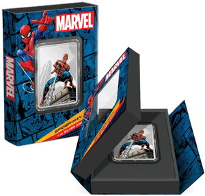 Coin: 2 Dollars (Marvel – Spiderman) (Niue(Numismatic Product - Marvel)