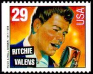 Stamp: Ritchie Valens (United States of America(American Music Series ...
