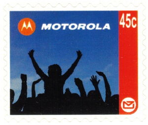 Stamp: Motorola - Mobile Phone Company (New Zealand: Personalized ...