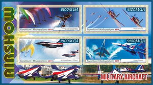 Stamp: Military Aircraft Airshows (Madagascar: Illegal Stamps(Aviation ...