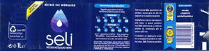 Drink Label: Seli (Mentekidis S. A., GreeceCol:GR-WATER-001263
