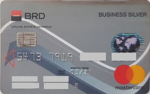 Bank Card: Business Card (Brd Groupe Societe Generale, RomaniaCol:RO-MC ...