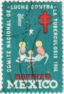Stamp: Comite Nacional De Lucha Contra la Tuberculosis (Mexico ...