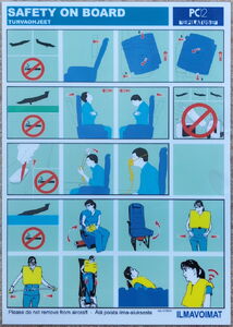 Safety Card: Pc12 Pilatus (Finnish Air Force, FinlandCol:FNF-FI-0001