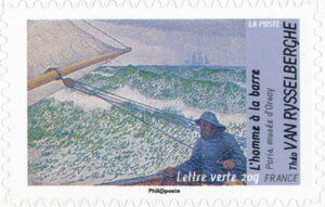 Stamp: Théo Van Rysselberghe (France(Impressionist Paintings) Yt:FR ...