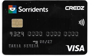 Bank Card: Credz Sorridente (Credz, BrazilCol:BR-VI-0131