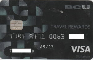 Bank Card: Travel Rewards (BCU, United States of AmericaCol:US-VI-1109