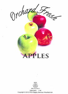 Food Label: Orchard Fresh Apples (PCA Supply Services, United States of ...
