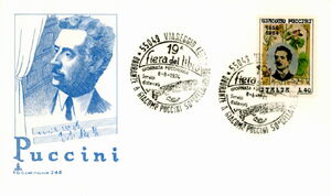 Philatelic Product: Giacomo Puccini (ItalyMi:IT FDC1461/13