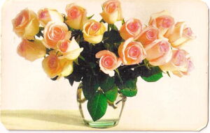 Pocket Calendar: Oranta (Ukraine(Flowers) Col:UA-1997-Flower-002