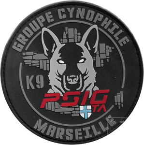 Decoration: Groupe cynophile - Marseille - PSIG K9 (France(Cynophiles ...