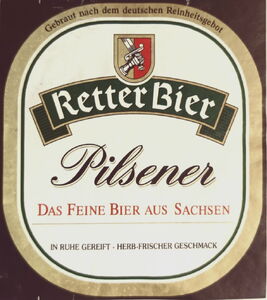 Drink Label: RetterBier Pilsener (Einsiedler Brauhaus GmbH, Germany ...