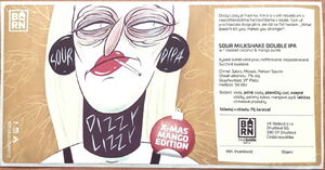 Drink Label: Dizzy Lizzy (Pivovar Radouš, Czech RepublicCol:CZ-BEER-057358