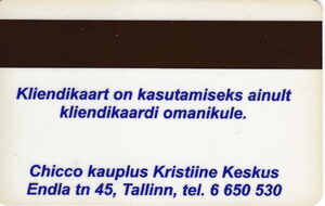 Functional Card: Chicco kauplus (Shops - Children, Estonia(Chicco) Col ...
