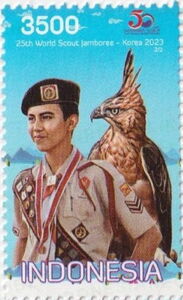 Stamp: 25th World Scout Jamboree, South Korea (Indonesia(25th World Scout Jamboree, South Korea ...