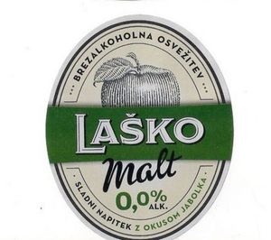 Drink Label: Laško Malt-jabolko (Pivovarna Laško, SloveniaCol:SI-MALT ...
