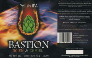 Drink Label: Bastion Polish IPA (Browar Bastion, PolandCol:PL-BEER-012333
