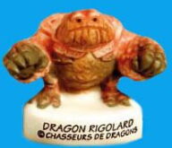 Meal Toy: Dragon Rigolard (Fèves, France(Chasseurs de Dragons (Mates ...