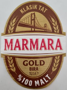 Drink Label: Marmara GOLD %Malt (Anadolu Efes Biracılık ve Malt San.A.Ş ...