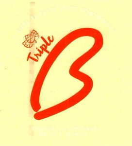 Drink Label: B Triple (Brasserie du Boulonnais, FranceCol:FR-BEER-007904