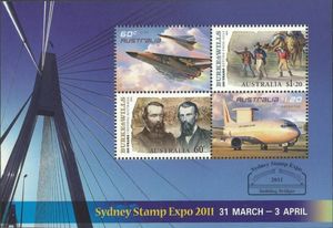 Stamp: Sydney Stamp Expo 2011 (Australia(Philatelic Exhibitions) Mi:AU ...